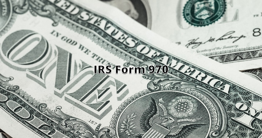 IRS Form 970 ⏬
