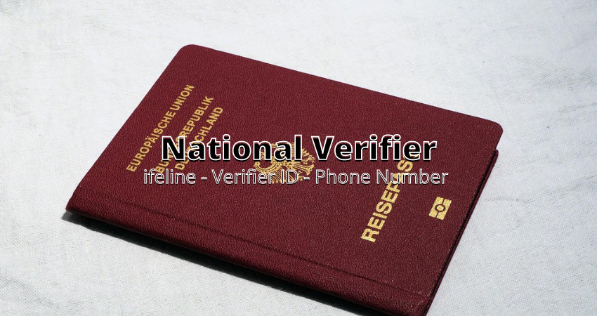 National Verifier: Lifeline - Verifier ID - Phone Number ⏬